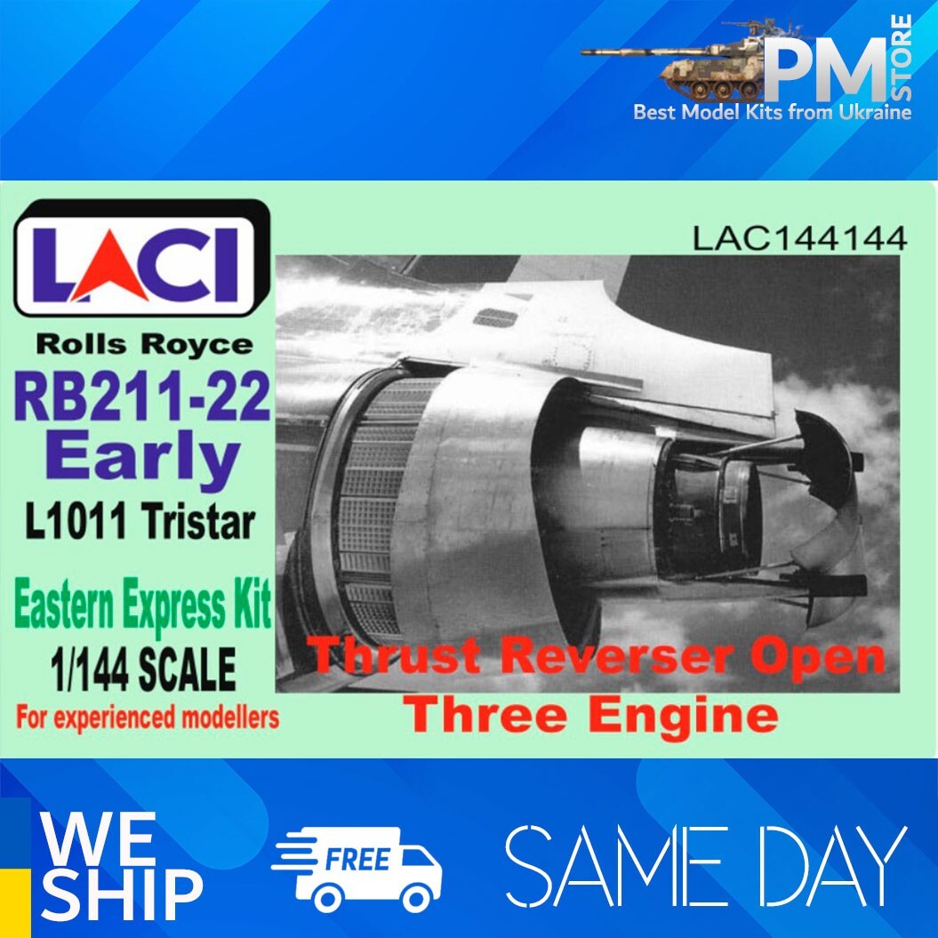 Laci 144144 1/144 RR RB211-22 Early Engines 3 pcs for Lockheed L1011 Tristar | eBay