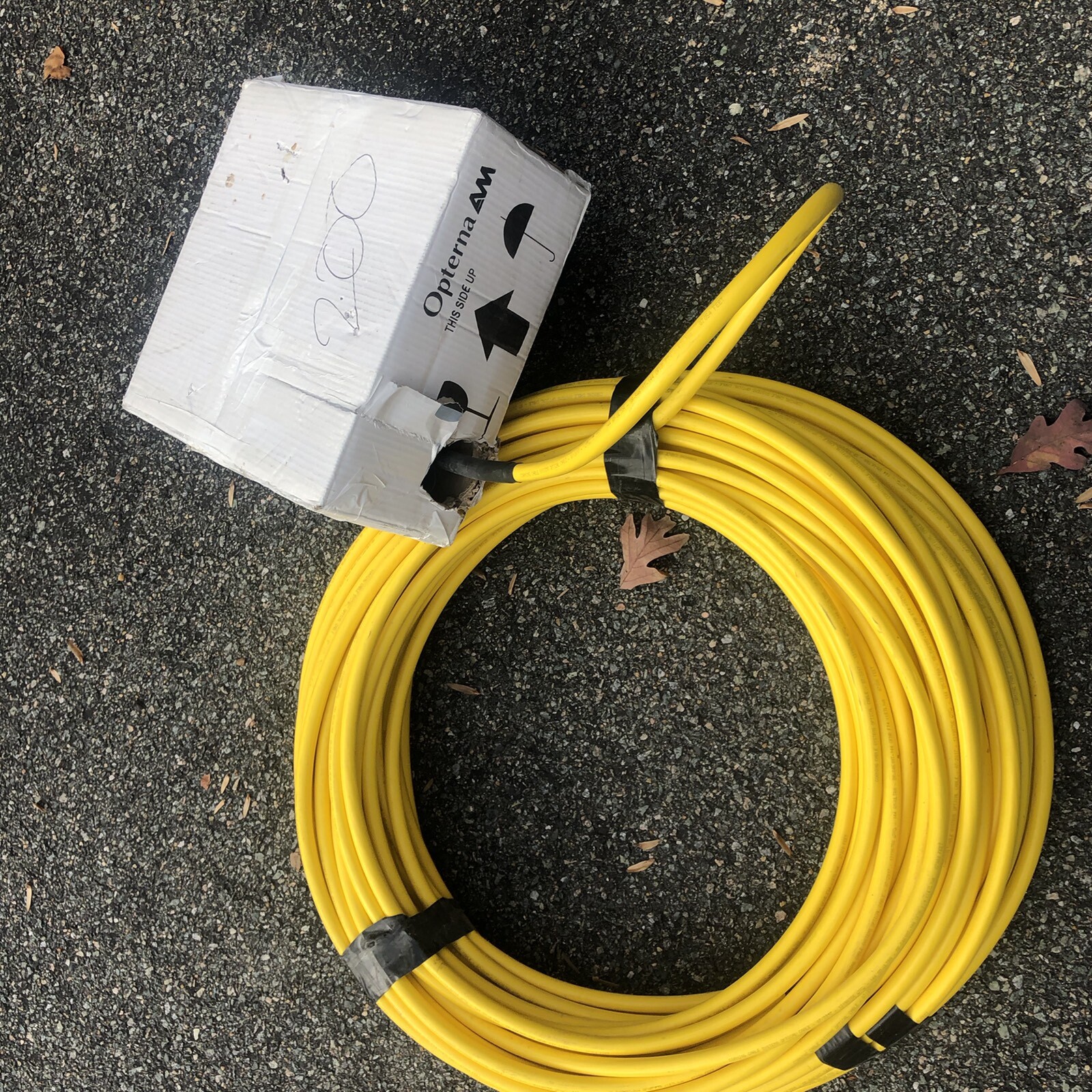 Opterna Model CTP, Collector Terminal Plate, 200ft Of 144 Fiber Optic ...