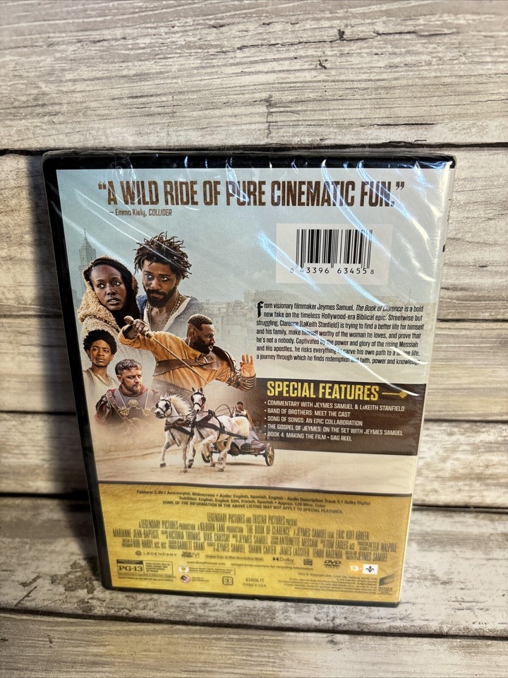 New! The Book Of Clarence (DVD 2024) Sealed A Wild Ride Biblical Epic ...