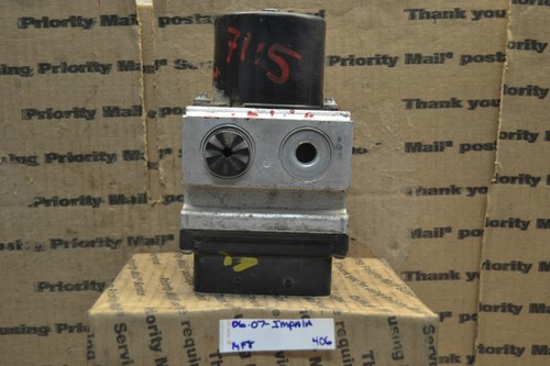 2006 2007 Chevrolet Impala ABS Pump Control OEM 15841969 Module 406 ...