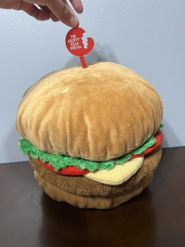Spongebob Squarepants KRUSTY KRAB SPECIAL CHEESEBURGER PLUSH ...
