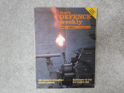 VINTAGE: Jane's Defence Weekly Magazine. . . 11 November 1989 Issue | eBay