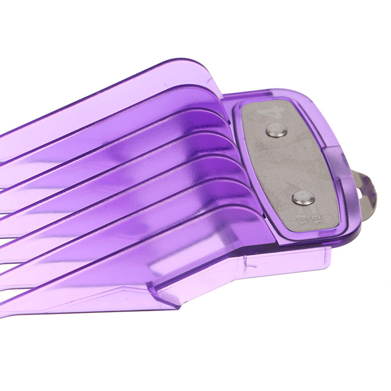 8Pcs/Set Hair Clipper Limit Comb Guide Trimmer Guards Attachment Barbe ...