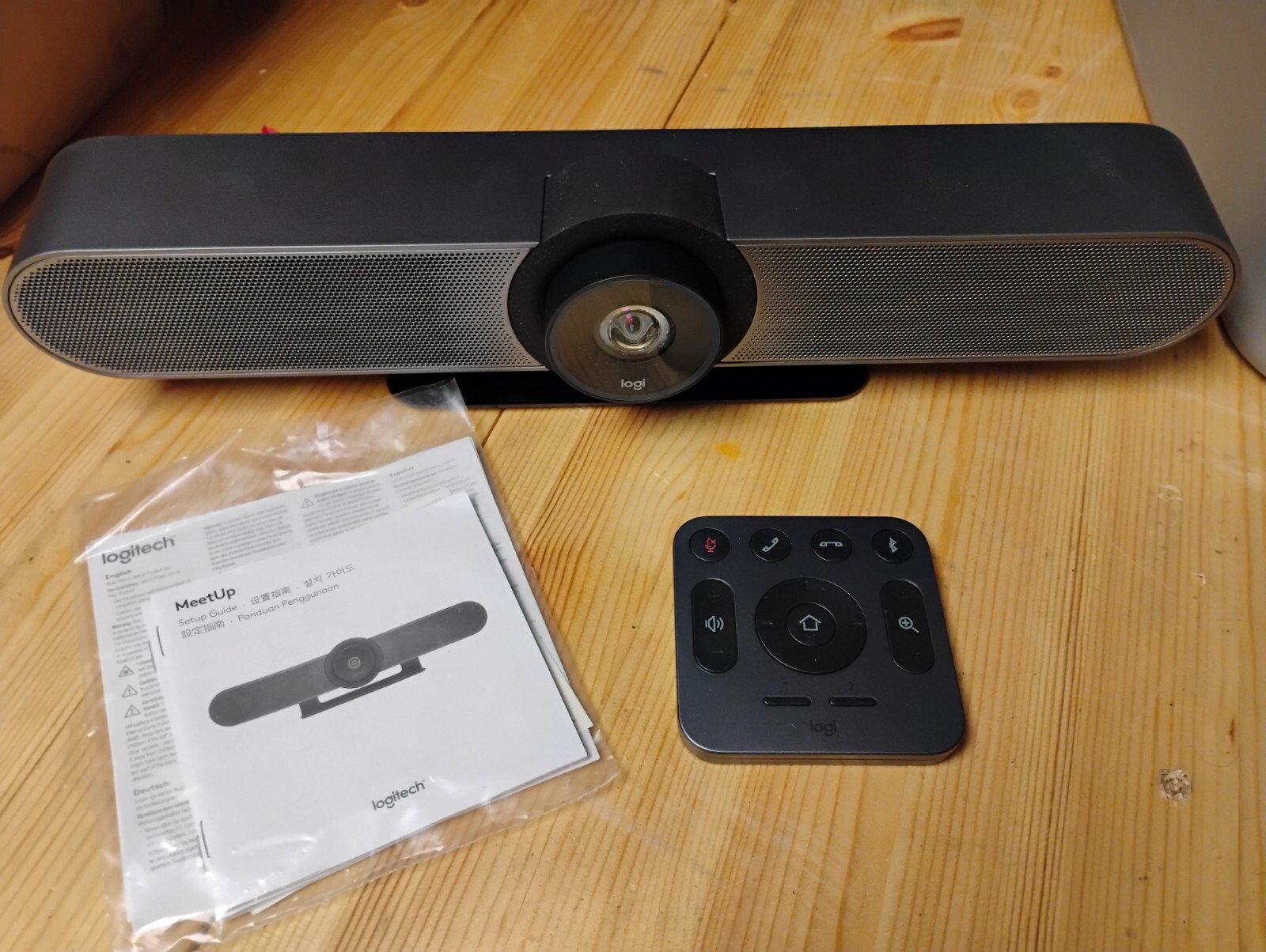 Logitech Meetup 960-001101 Video Conferencing Camera- complete w/ac ...