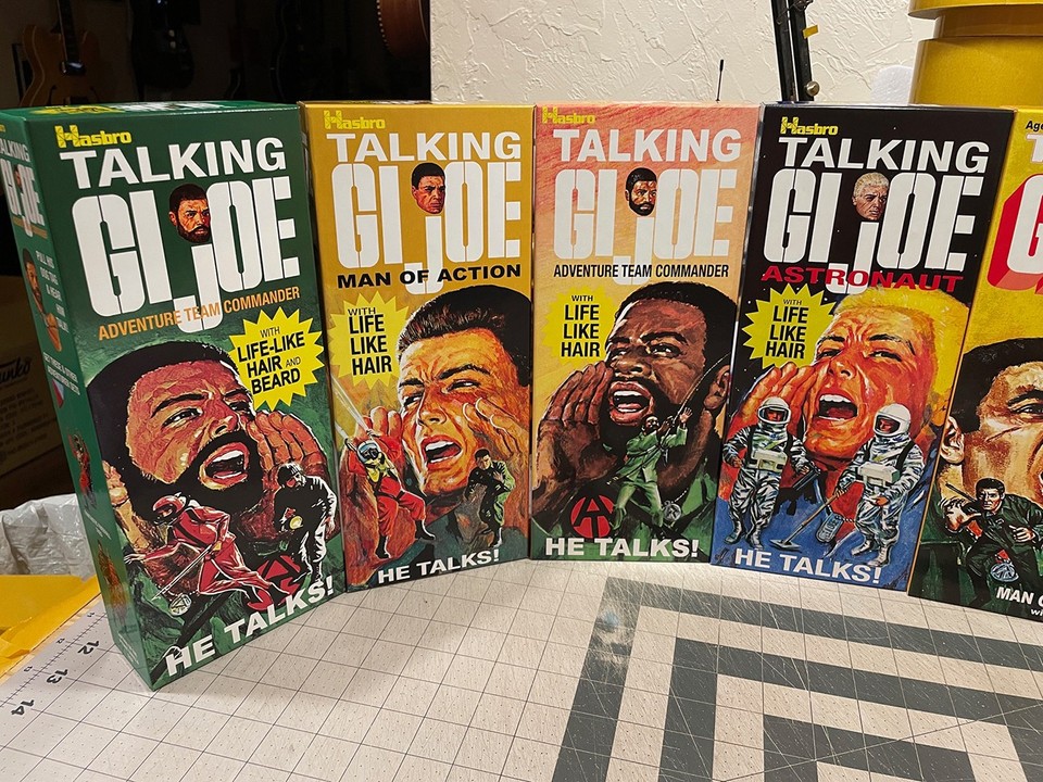 Custom vintage style GI JOE Talker boxes from the 60s & 70s You Choose ...
