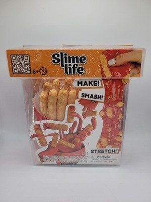 Slime Life DIY French Fries and Ketchup Slime Kit - Make/Smash/Stretch ...