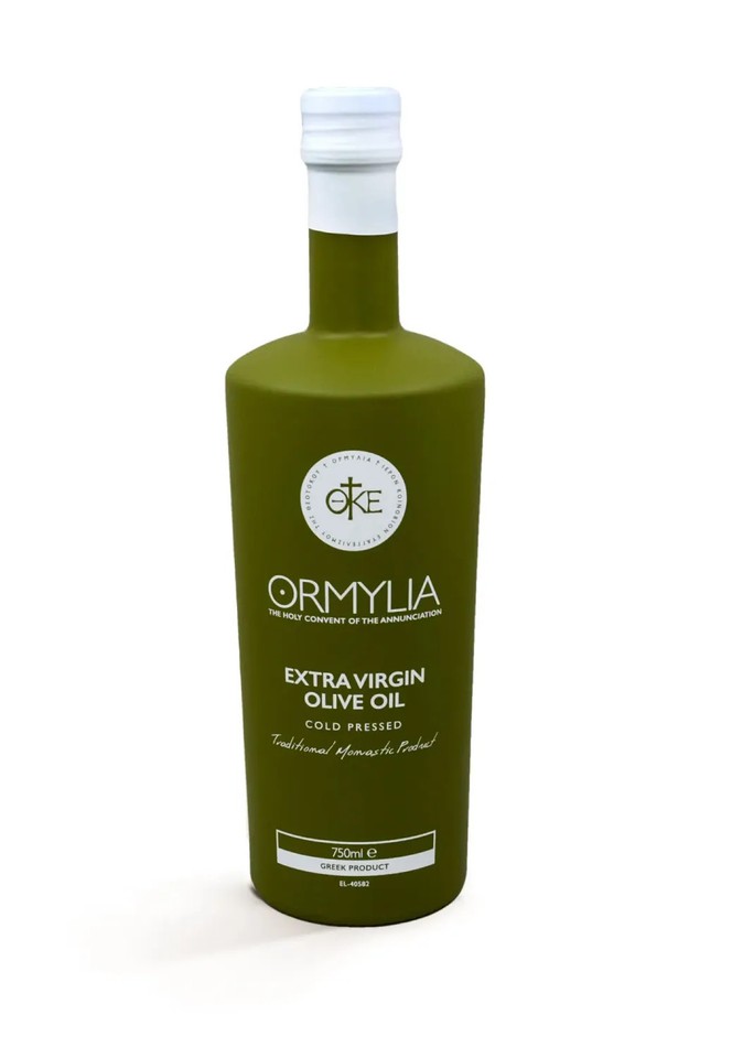 Premium Greek Monastery Extra Virgin Olive Oil, Cold-Pressed, High ...