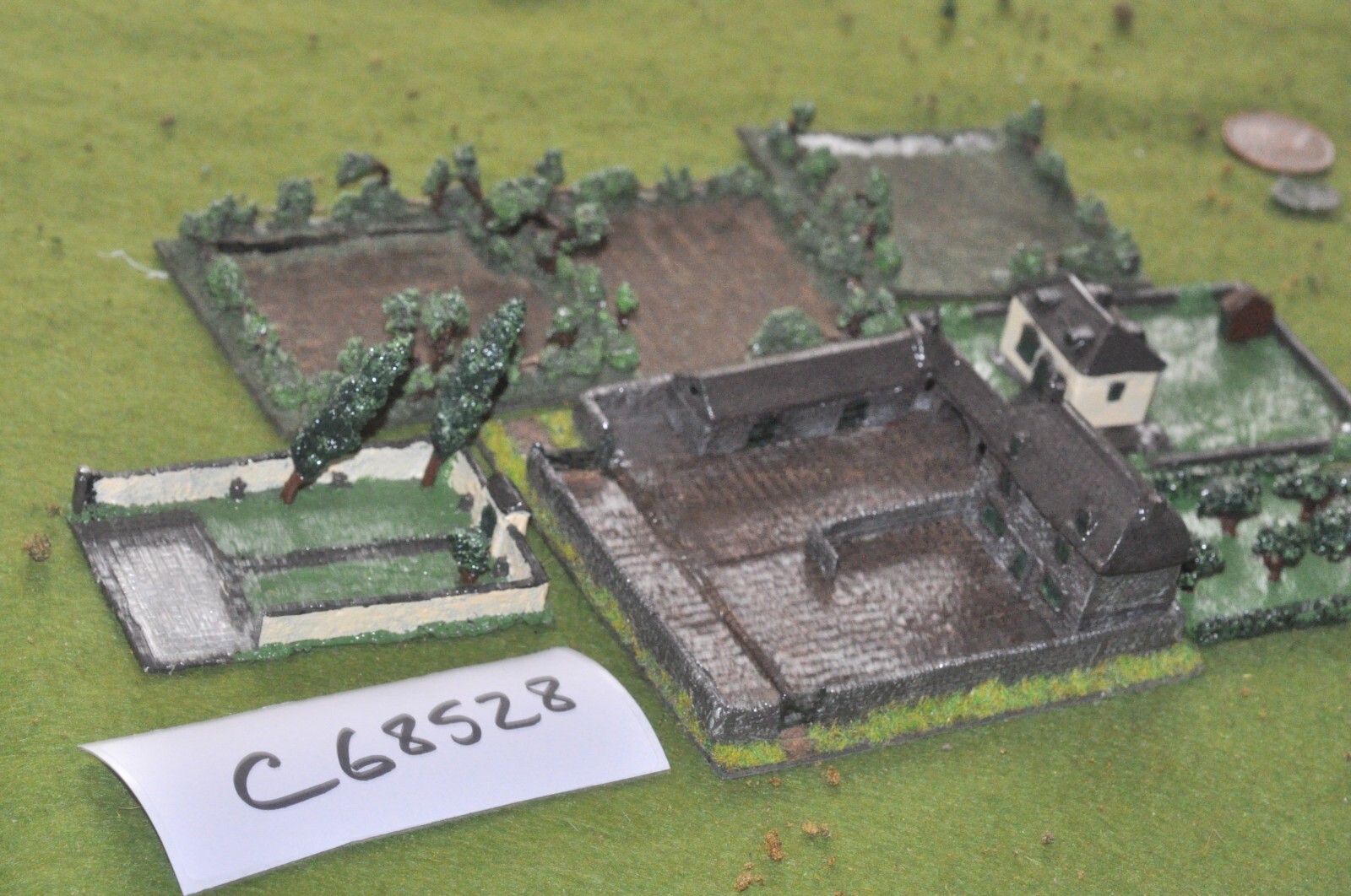 6mm WW2 / scenic - farm & fields - (C68528) | eBay