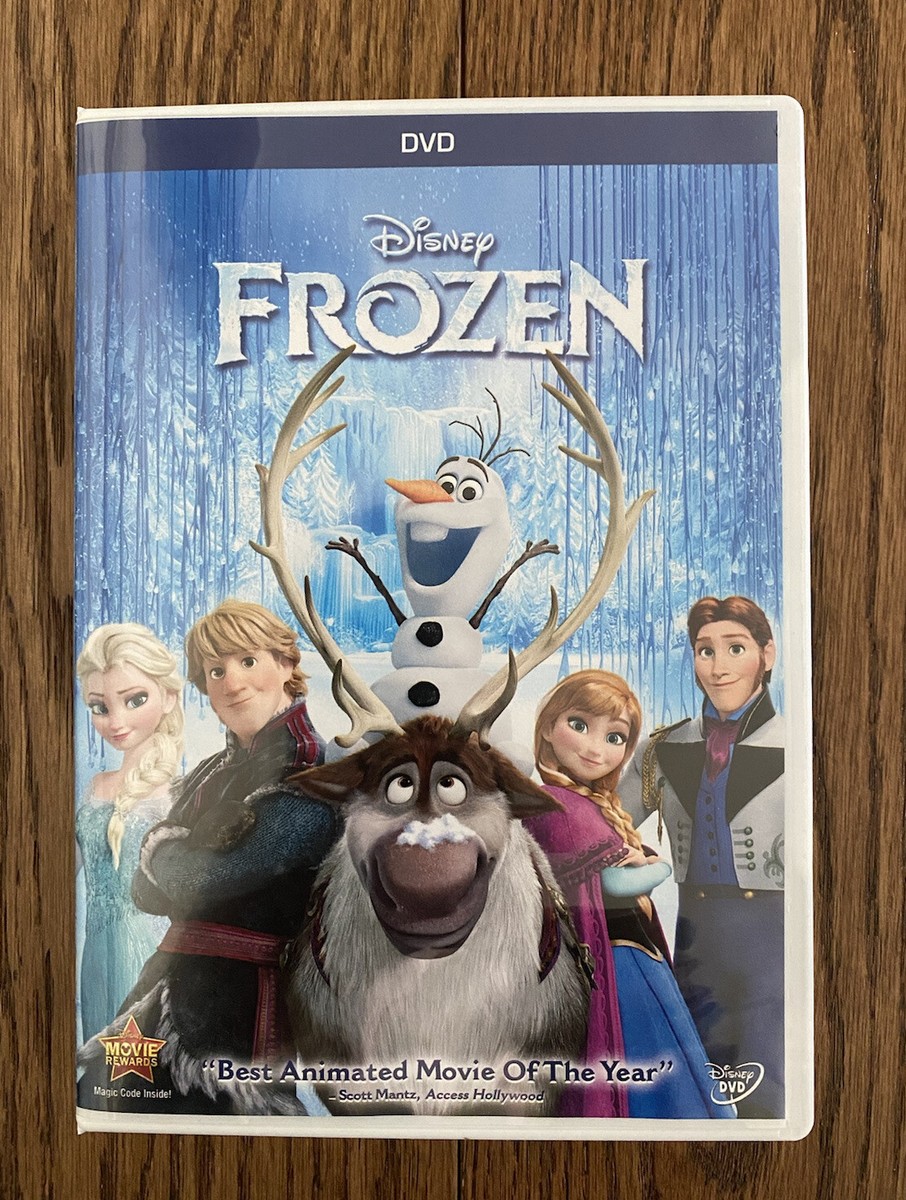 Disney Frozen Dvd Cover