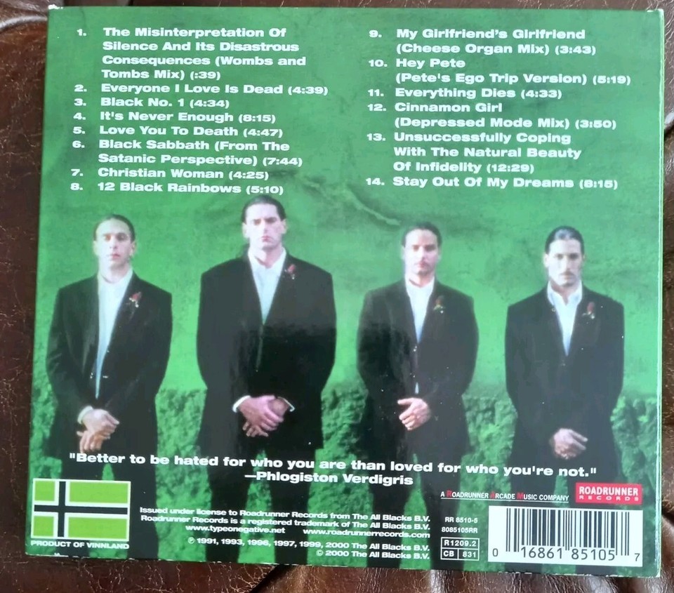 Least Worst of Type O Negative by Type O Negative (CD, 2000 ...
