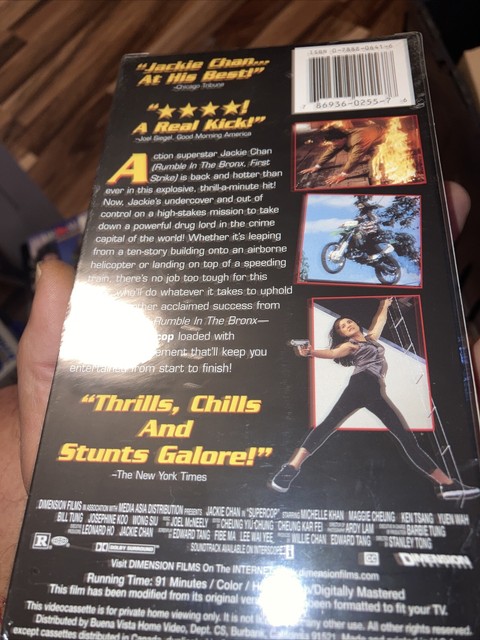 Supercop (VHS, 1997) for sale online | eBay