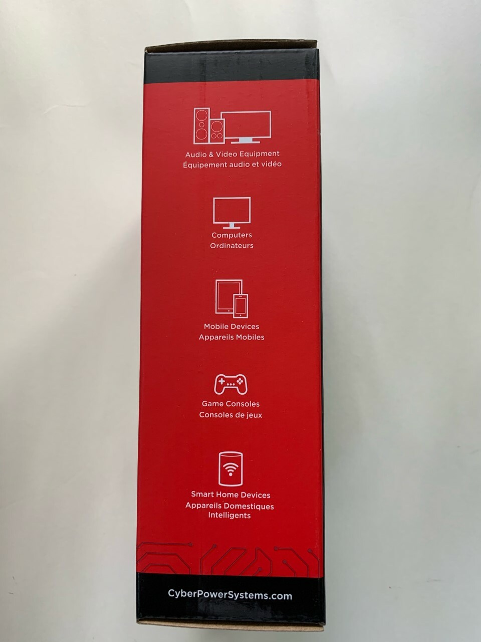 CyberPower Wall Tap Swivel Surge with 6 Outlets & 2 USB Charging Ports ...