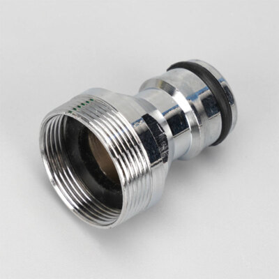 1X Universal Kitchen Tap Thread Mixer Hose Adapter Garden Joiner Faucet ...