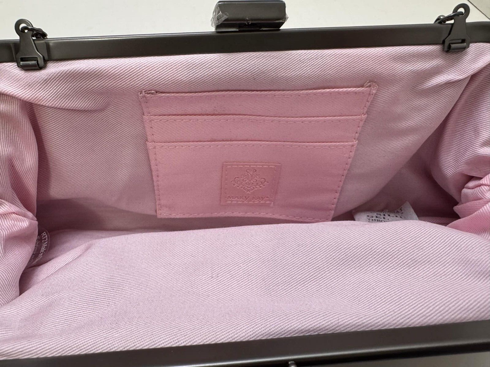 MARY KAY Small Evening Bag Velvet Purse Clutch Convertible Handbag with ...