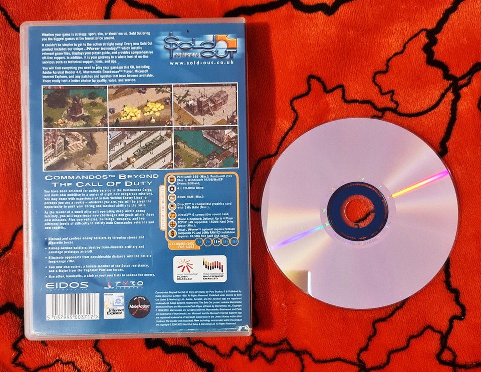 Sold Out Software PC CD Games for Windows 2000s Choose Your Game Fast ...