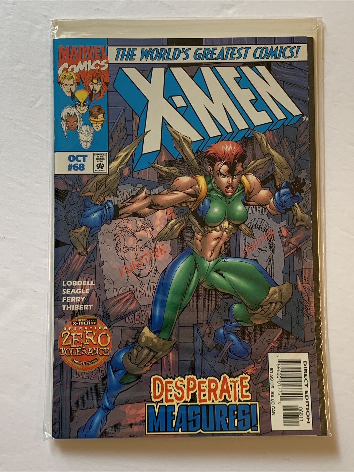 X-Men # 68 Oct 1997 Marvel Comics Bagged And Boarded | eBay