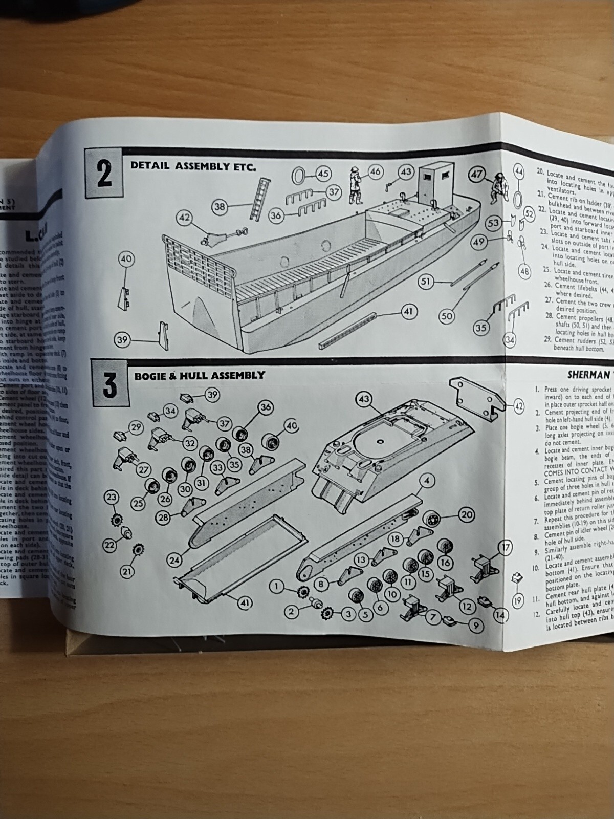 HO/00 Scale LCM III & Sherman tank(no outer plastic | eBay