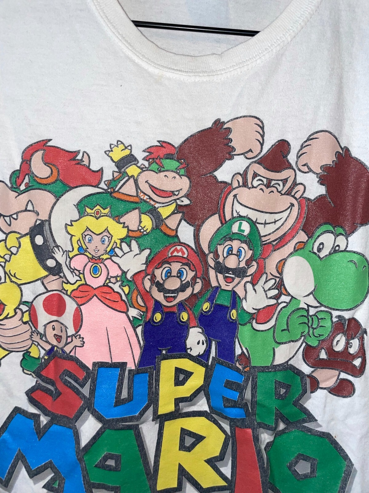 Y2K Gildan Super Mario Nintendo Video Game Characters… - Gem