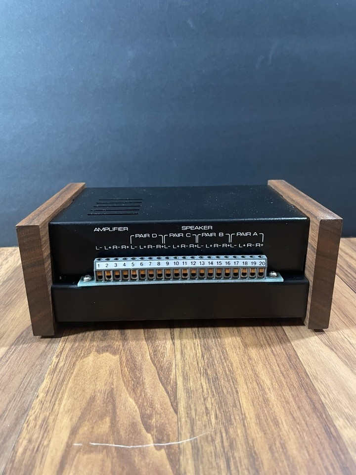 Niles Audio SPS 1 Speaker Selector Box Switch Audio - w/Original Box | eBay