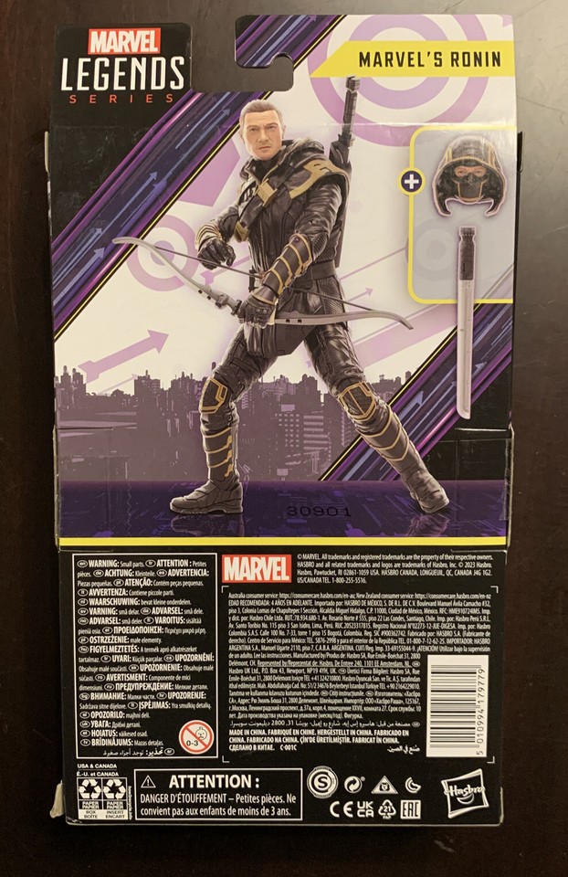 MARVEL LEGENDS DISNEY PLUS HAWKEYE RONIN WALMART EXCLUSIVE IN HAND! | eBay