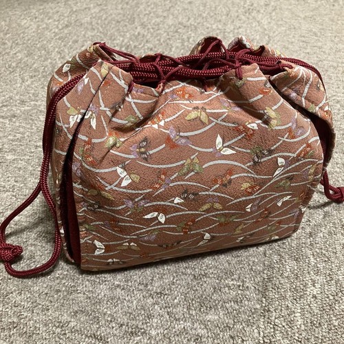 Japanese Drawstring Bag for Kimono Bag Accessories | eBay