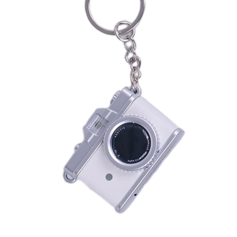 Retro Camera Keychain With Light Up Sound Effects Miniature Vintage ...