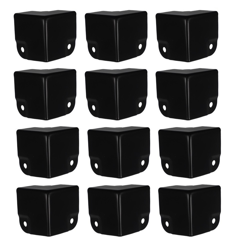 12 Pcs Metal Box Corner Protector Heavy-duty Protectors Safety Guards ...