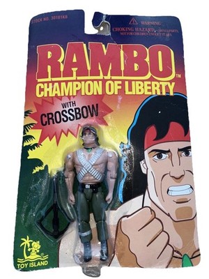 Rambo Champion of Liberty Toy Island 1995 Action Figure | eBay