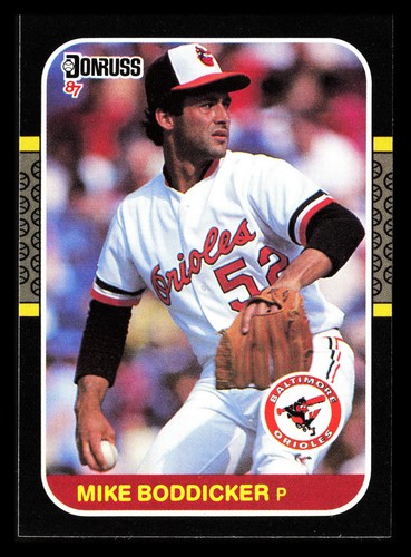 Mike Boddicker 1987 Donruss #125 Baltimore Orioles BUY3GET1FREE | eBay