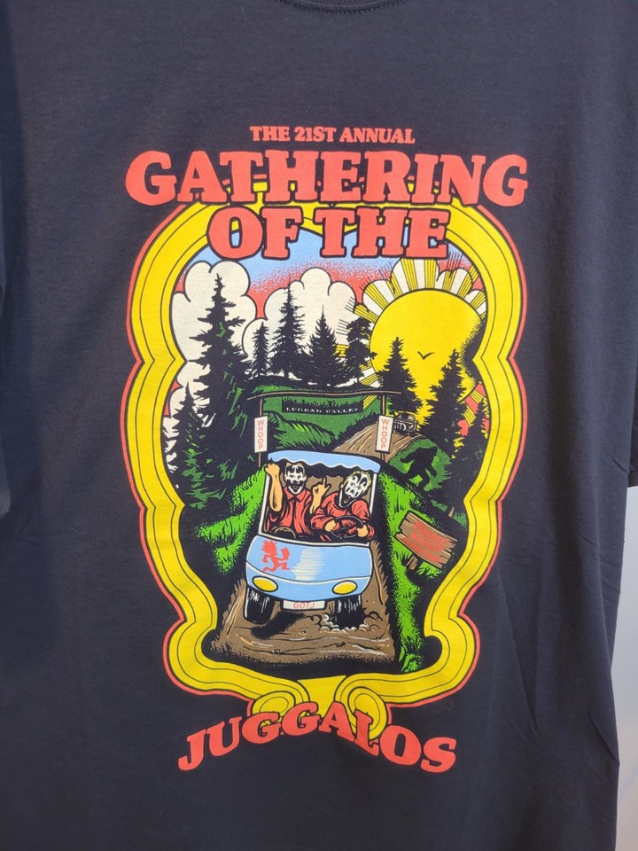 Insane Clown Posse Gathering shirt XL Juggalo GOTJ TikTok Juggalette | eBay