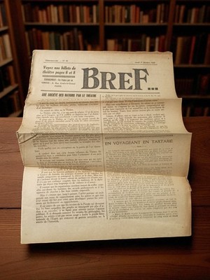 Ancien journal vintage années 1925 rétro presse d'époque collection ...