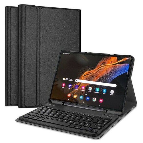 For Samsung Galaxy Tab S10 S9 S8 Ultra With Keyboard Case Bluetooth ...