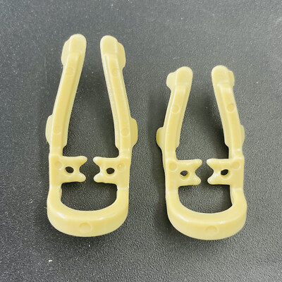 2 Pcs Dental Resin Distal Extension Premolar Clamps Rubber Dam Sheets ...