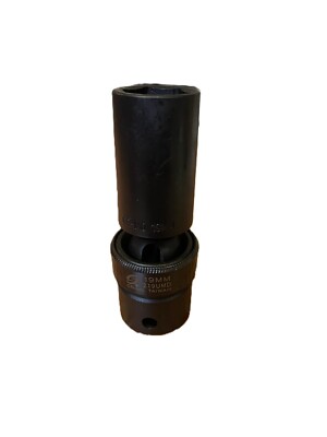 Sunex 219UMD 19mm 1/2" Drive 6 Point Universal Deep Impact Socket ...