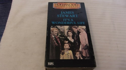 It's a Wonderful Life (VHS 1991) James Stewart Donna Reed Hollywood ...