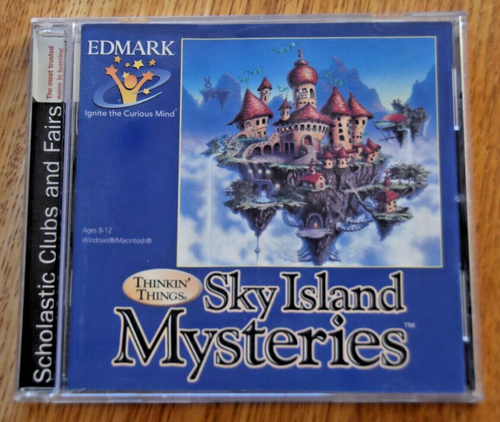 Thinkin' Things : Sky Island Mysteries (PC) 1999 Edmark CD-ROM Windows ...