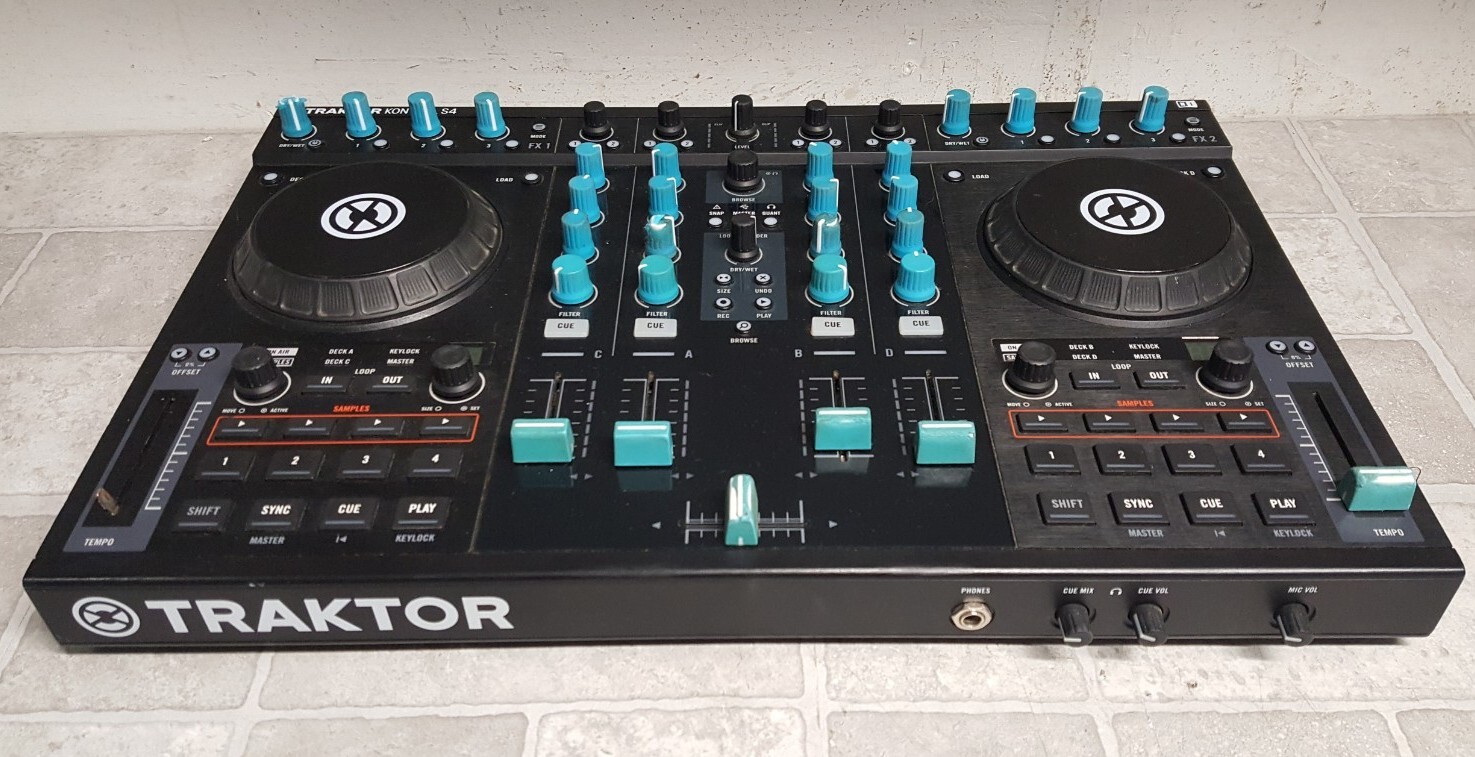 PARTS/REPAIR Native Instruments Traktor Kontrol S4 HW NO POWER ADAPTER ...