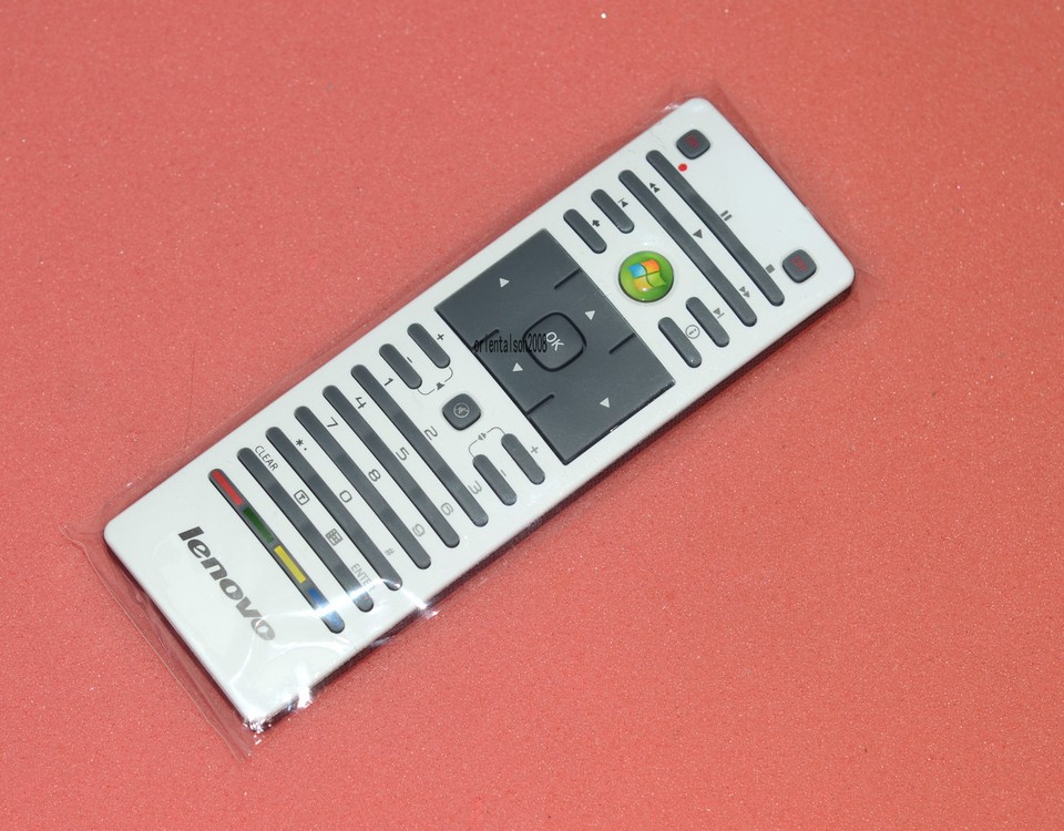 Lenovo MCE RC6 IR Remote Control USB Receiver Microsoft Windows Media ...
