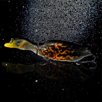 Ente Duck Topwater Wobbler Oberflächenköder Jerk Jerbait Wobbler Hecht ...