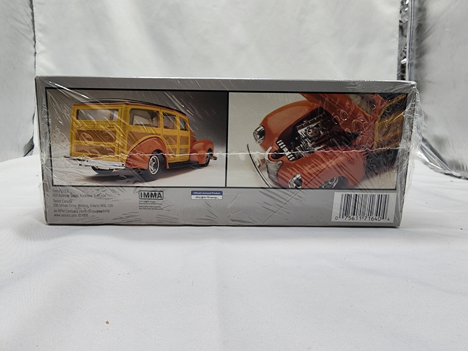 Vintage Model Car Kit : Testors Racing Champions Metal Body 1940 Ford ...