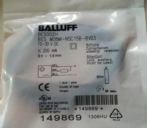 NEW BALLUFF BES M08MI-NSC15B-BV03 *TT | eBay
