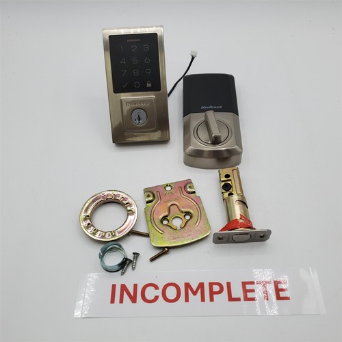 Kwikset SmartCode 270 Keyless Entry, Touchpad, Auto-Lock, Satin Nickel *NO KEYS* | eBay