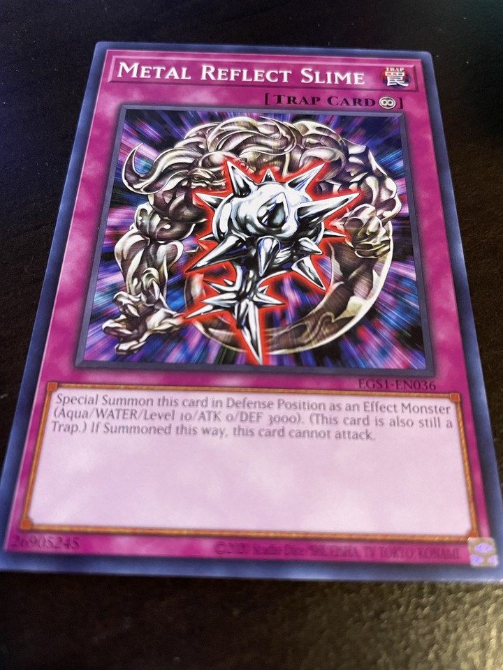 Metal Reflect Slime EGS1-EN036 Egyptian God Deck 1st Edition | eBay
