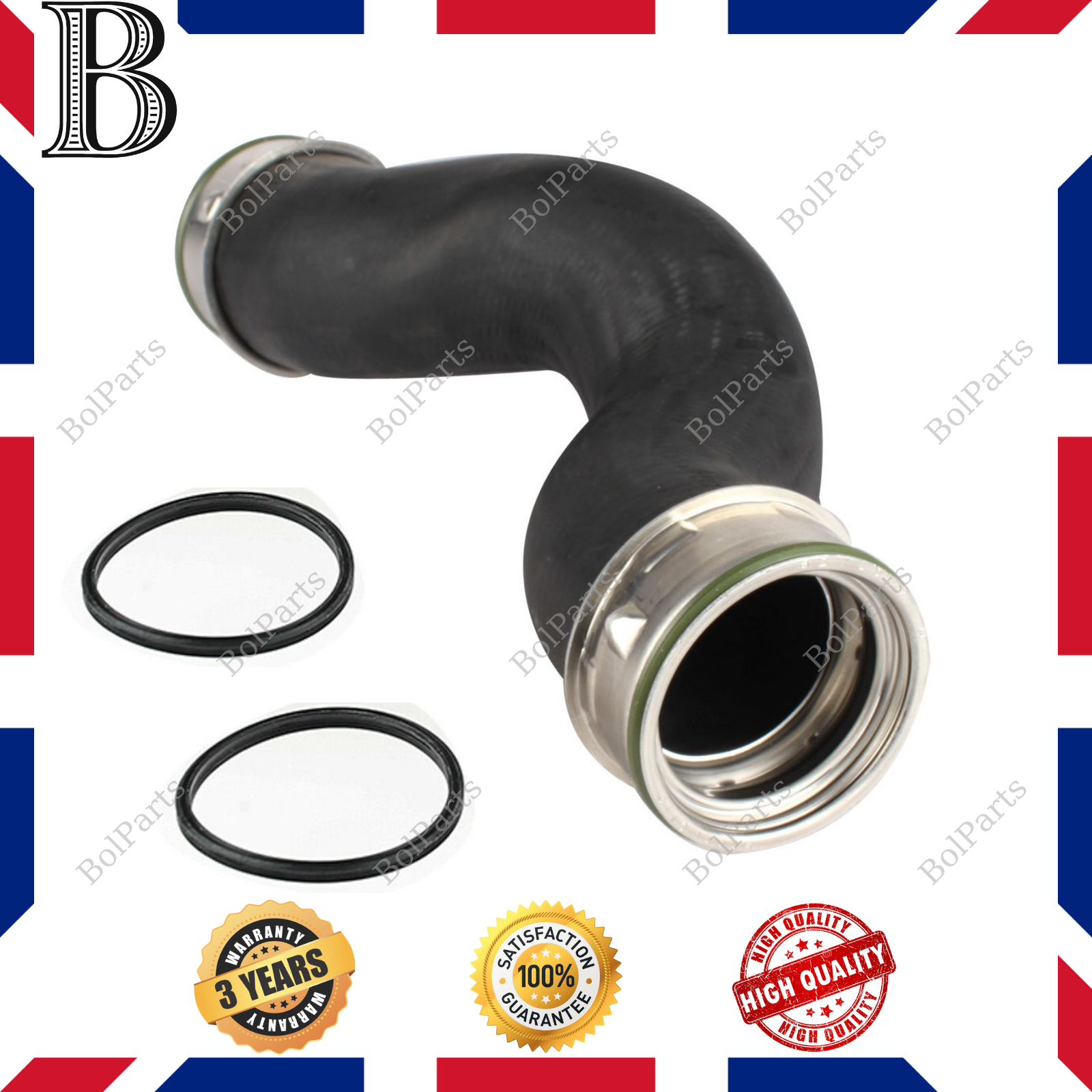 Turbo Intercooler Hose Pipe for VW TRANSPORTER MULTIVAN T5 1.9 TDI ...