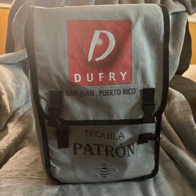 PATRON TEQUILA 2-4 BOTTLE COOLER BAG DUFRY SAN JUAN PUERTO RICO | eBay