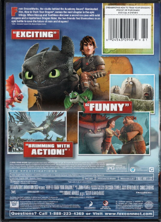 How To Train Your Dragon Dvd Cover