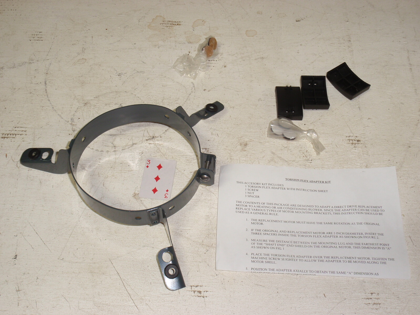 Lennox 86G17 Torsion Flex Adapter Kit for 9" & 10" Blowers | eBay