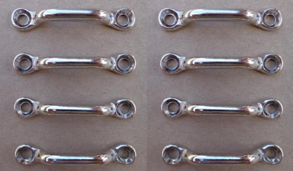 FOOTMAN LOOPS 1" CONV BOOT STRAPS! for AMC J33P CJ6 CJ3 WRANGLER SPORT ...