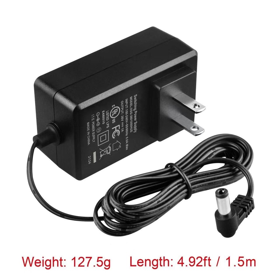 36V AC Adapter for Govee H608B H608A H7032 H7031 H7003 RGBIC String ...