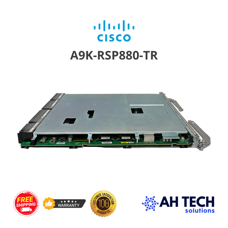 Cisco A9K-RSP880-TR 4x 10G SFP+ 2x GE 16GB Route Switch Processor, Free ...